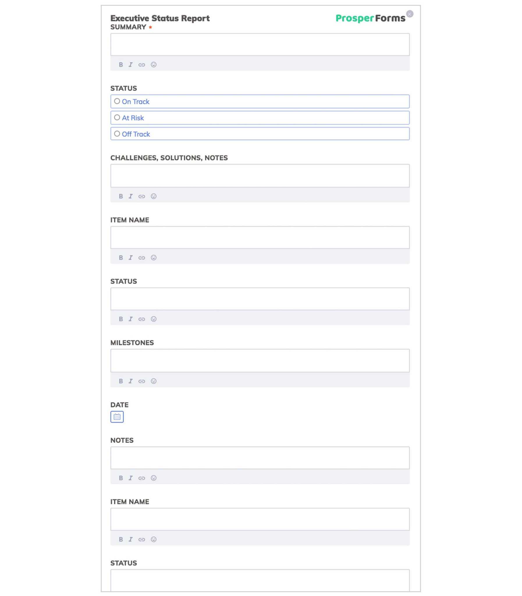 1 Must-Have Agile Status Report Template | Free Download within Agile ...