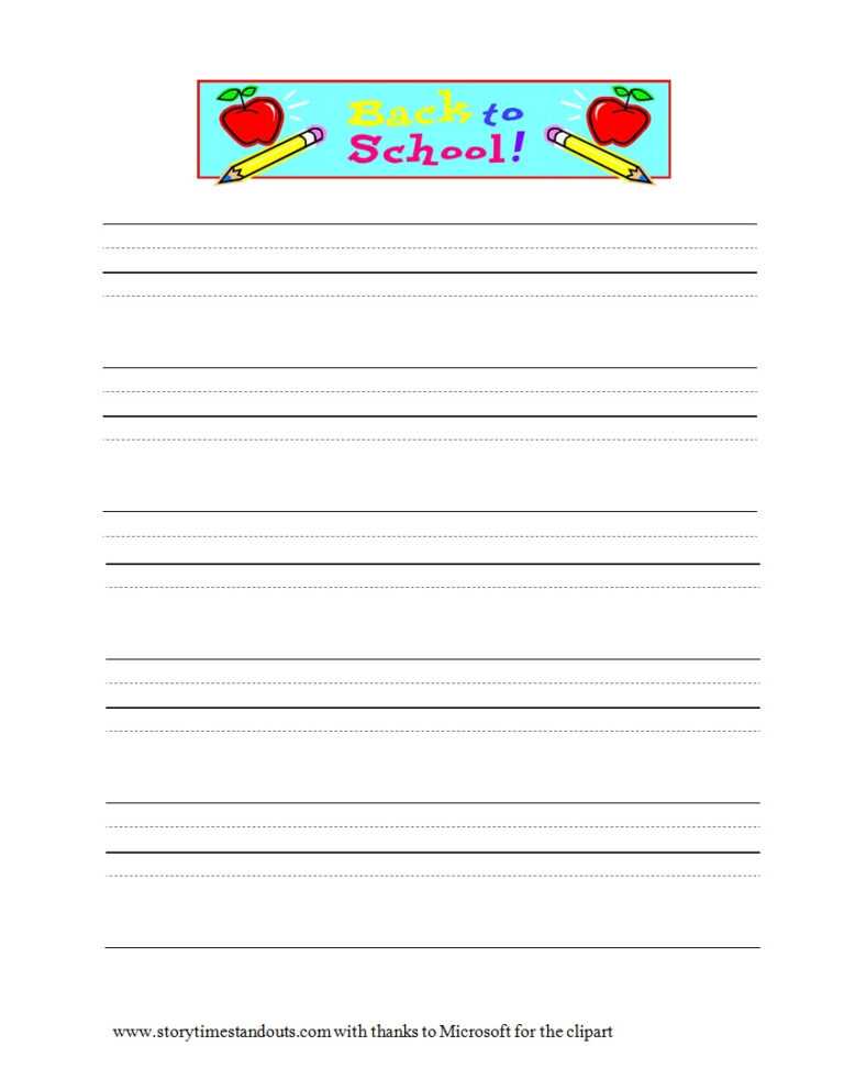 32 Printable Lined Paper Templates ᐅ Templatelab in Notebook Paper ...