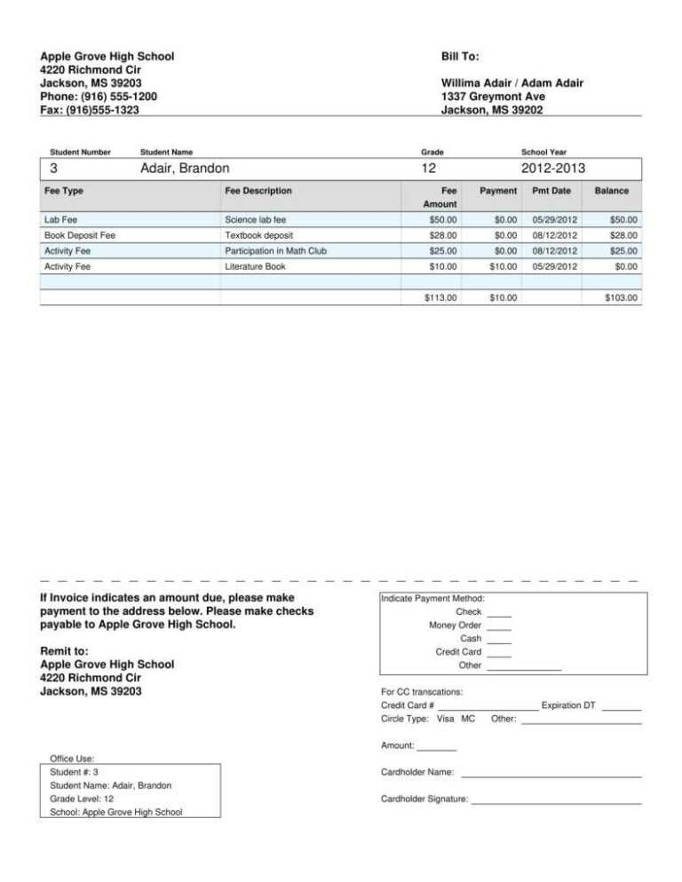 5+ Tuition Receipt Templates – Pdf, Word | Free & Premium in Fake ...