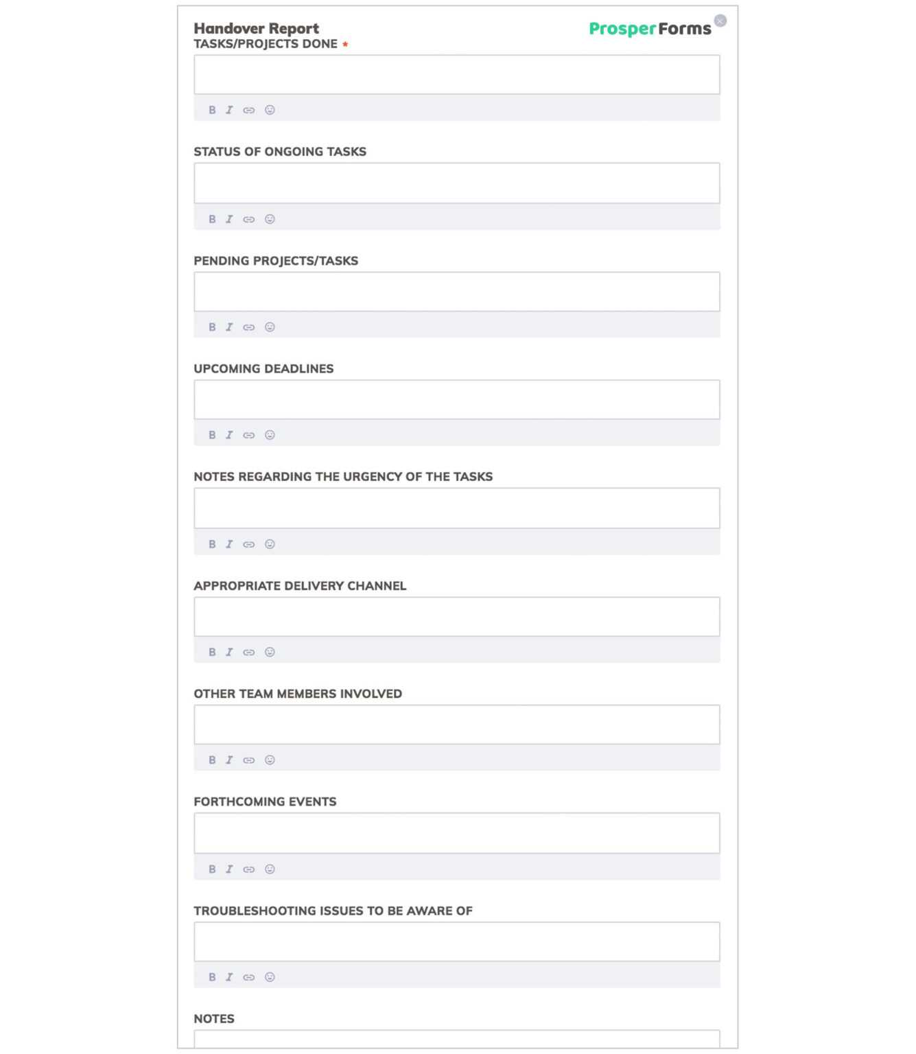 9 Key Elements Of An End Of Shift Report [Free Form Template] inside ...