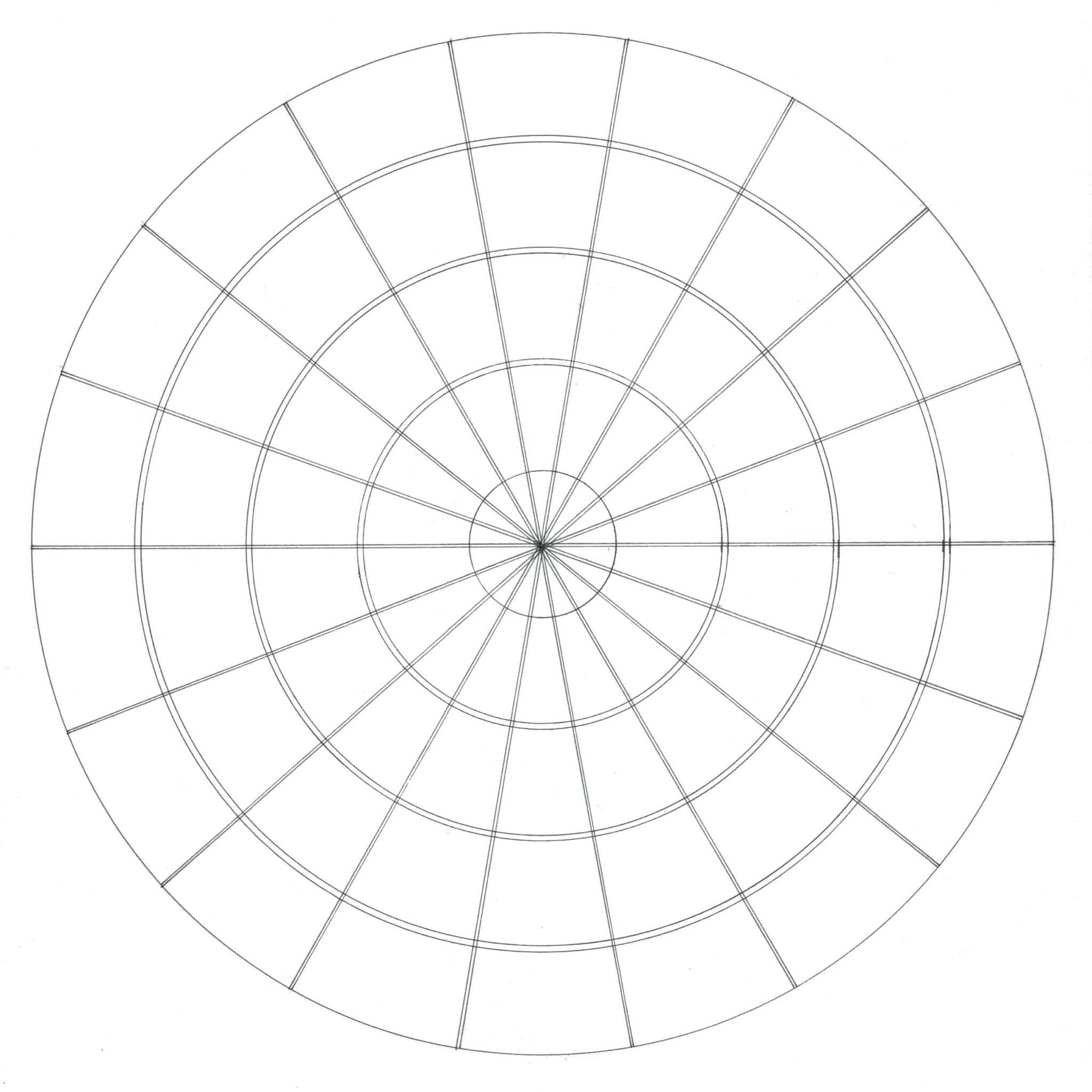 Jane Blundell Artist: Warm And Cool Primary Colour Wheel in Blank Color ...