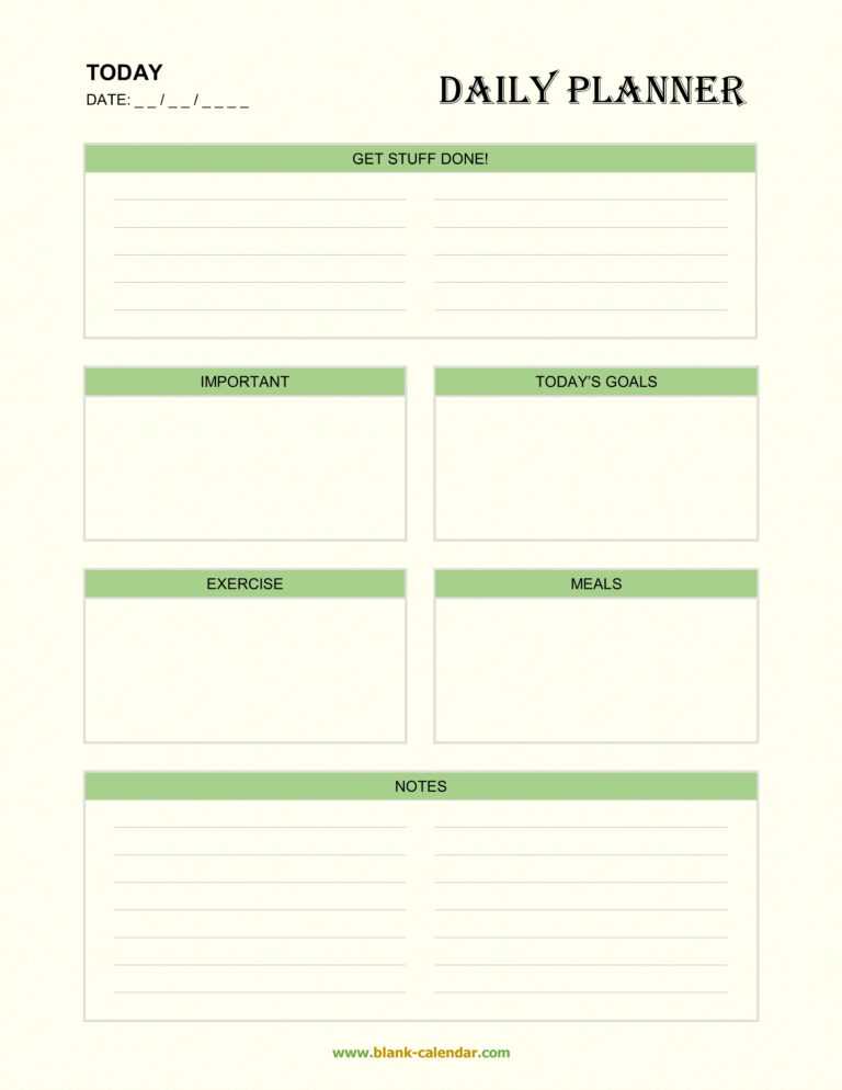 Blank Daily Schedule Pdf – Calep.midnightpig.co within Printable Blank ...