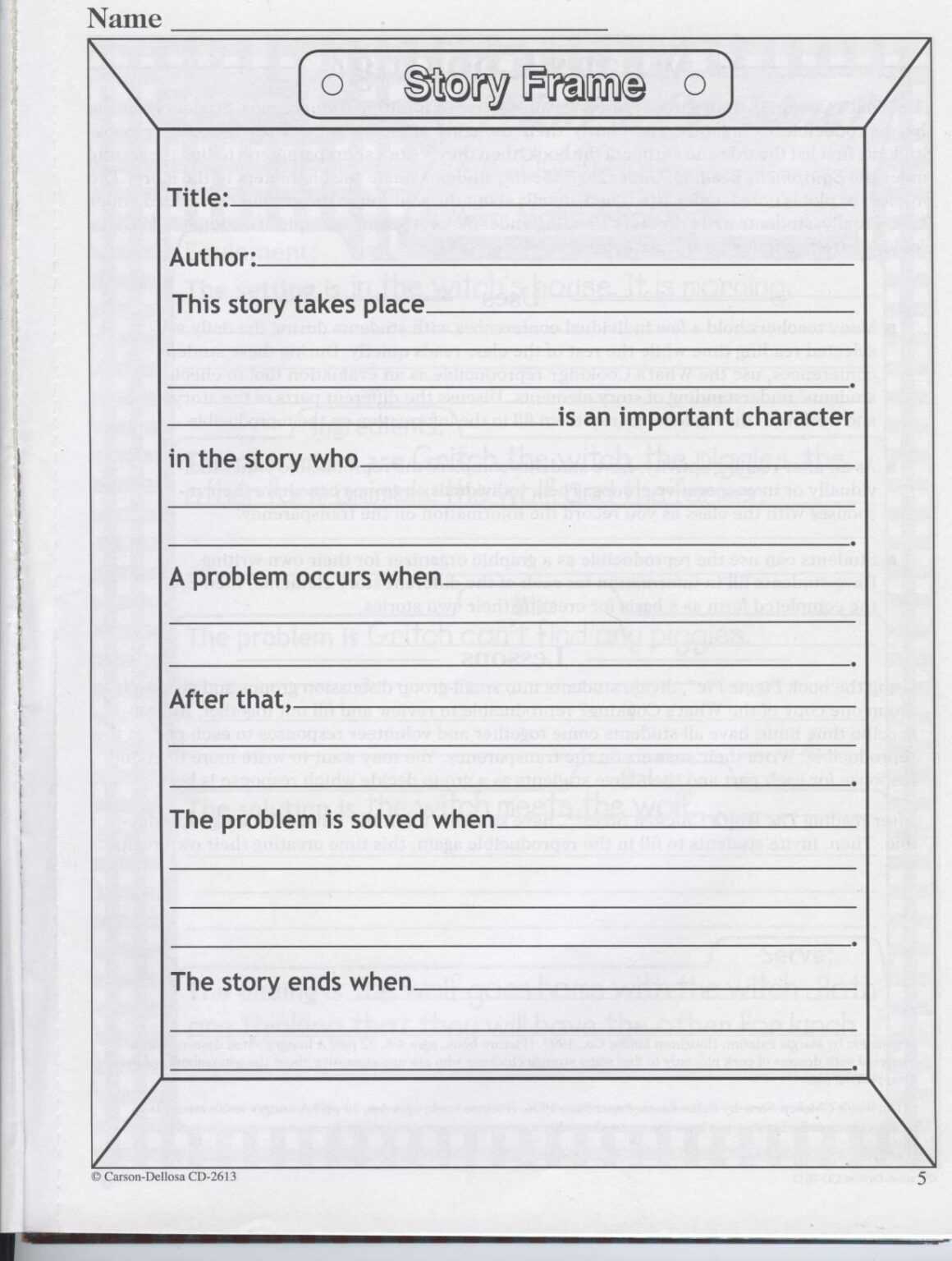 Book Report Stories ] – Book Report Template 10 Free Word in Story ...