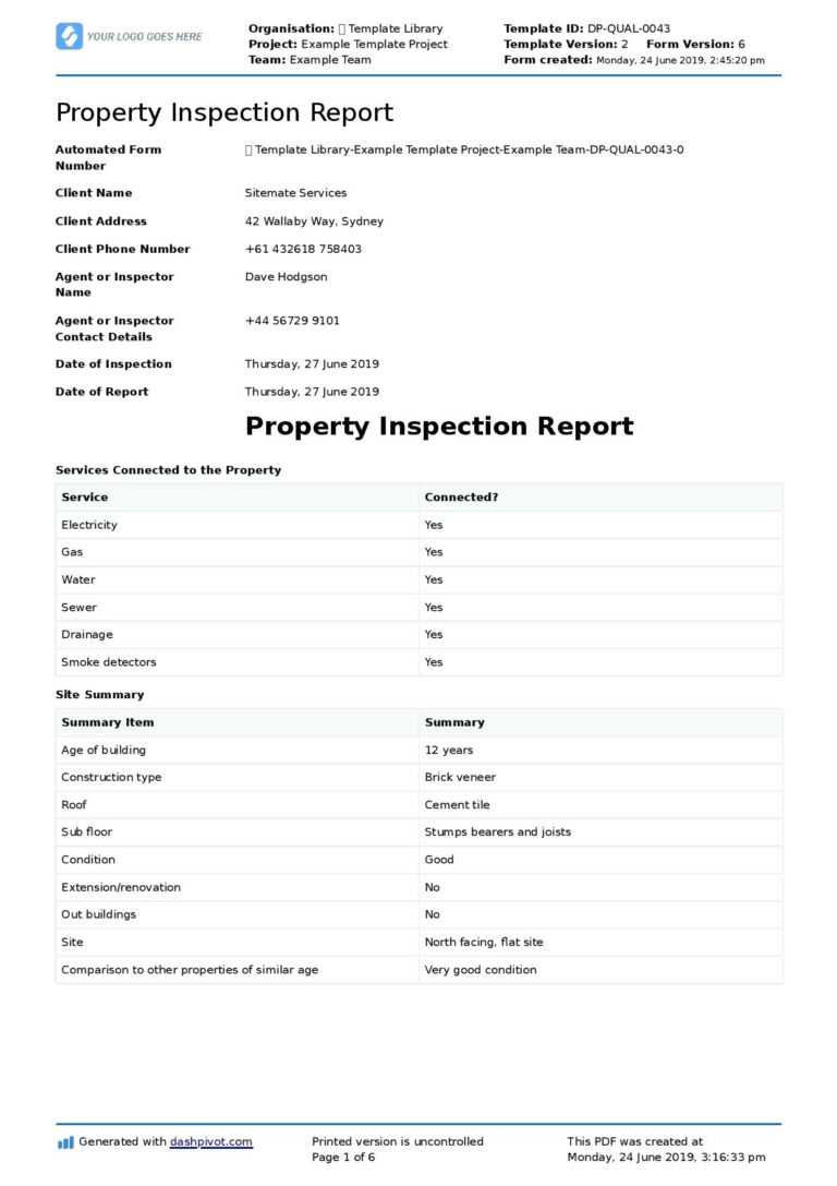 Construction Reports Template – Refat within Daily Inspection Report ...