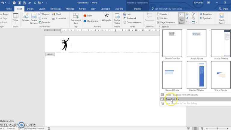 Create A Letterhead Template In Microsoft Word 2016 with How To Create ...
