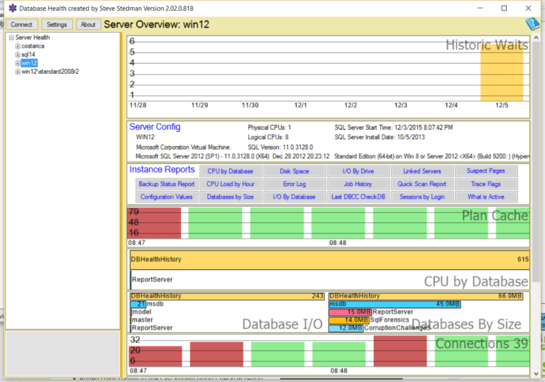 Database Health Monitor in Sql Server Health Check Report Template ... Database Health Monitor in Sql Server Health Check Report Template ...