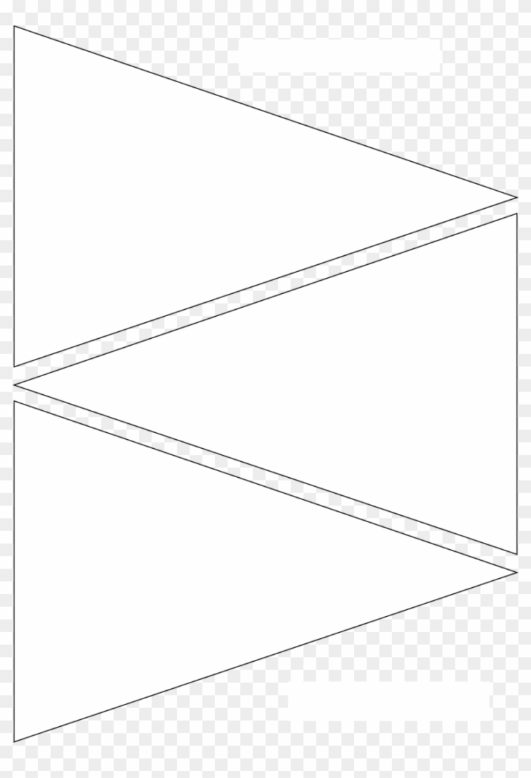 Delicate Printable Pennant Banner Template Free | Coleman Blog with ...