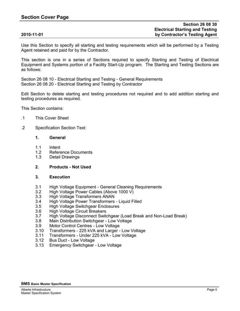 Electrical Starting And Testing By inside Megger Test Report Template ...