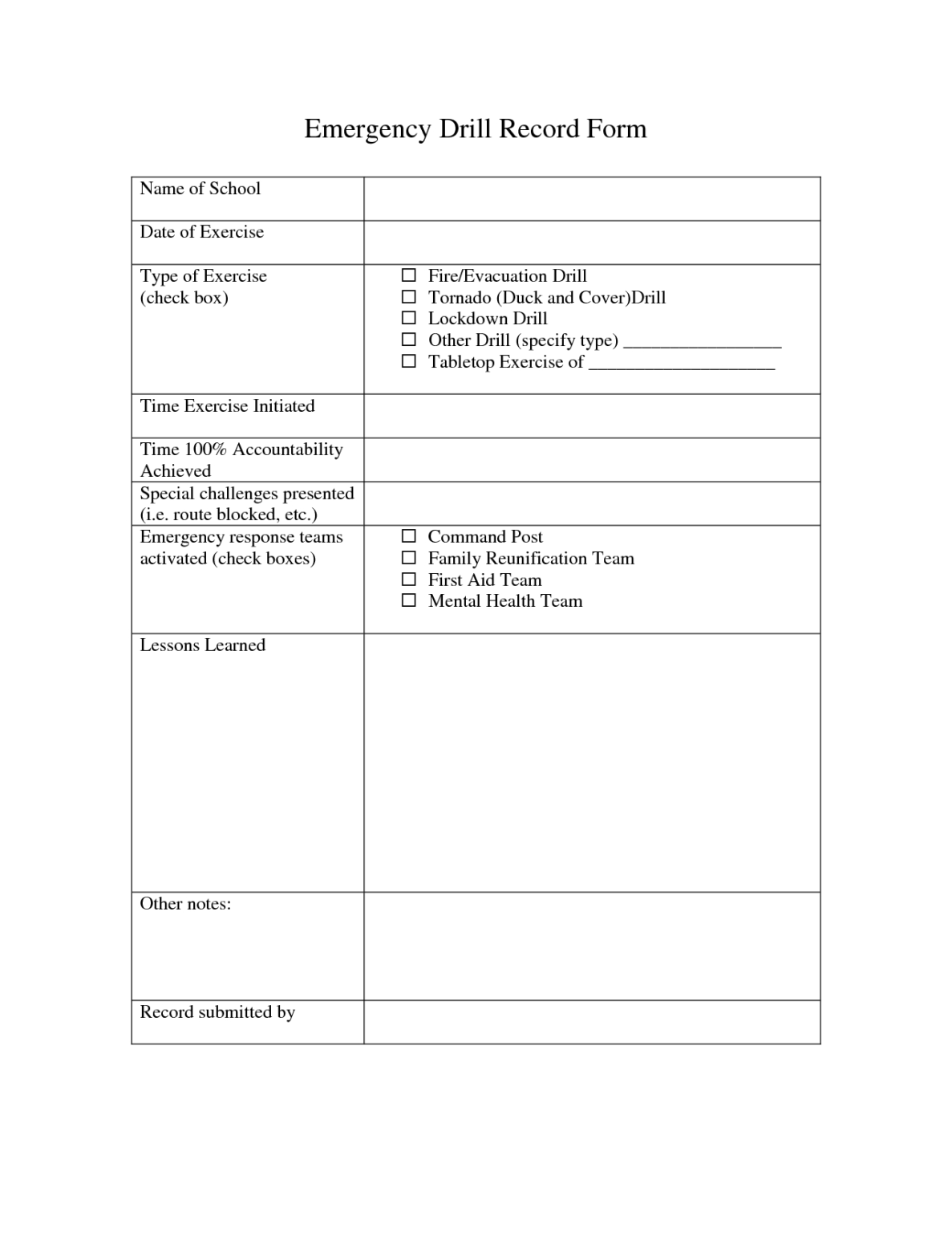 Fire Drills Worksheet | Printable Worksheets And Activities regarding ...