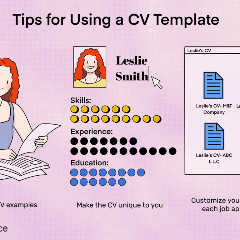 Free Microsoft Curriculum Vitae (Cv) Templates For Word inside How To ...