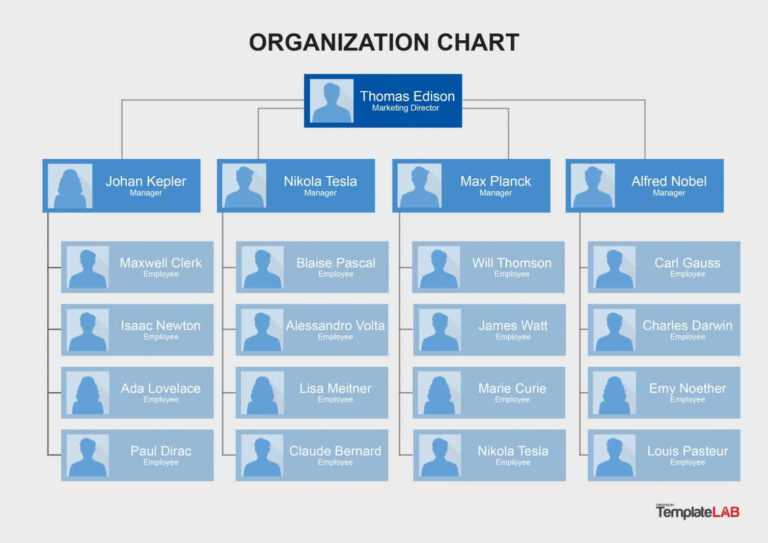 Free Organizational Chart Templates | Template Samples inside ...