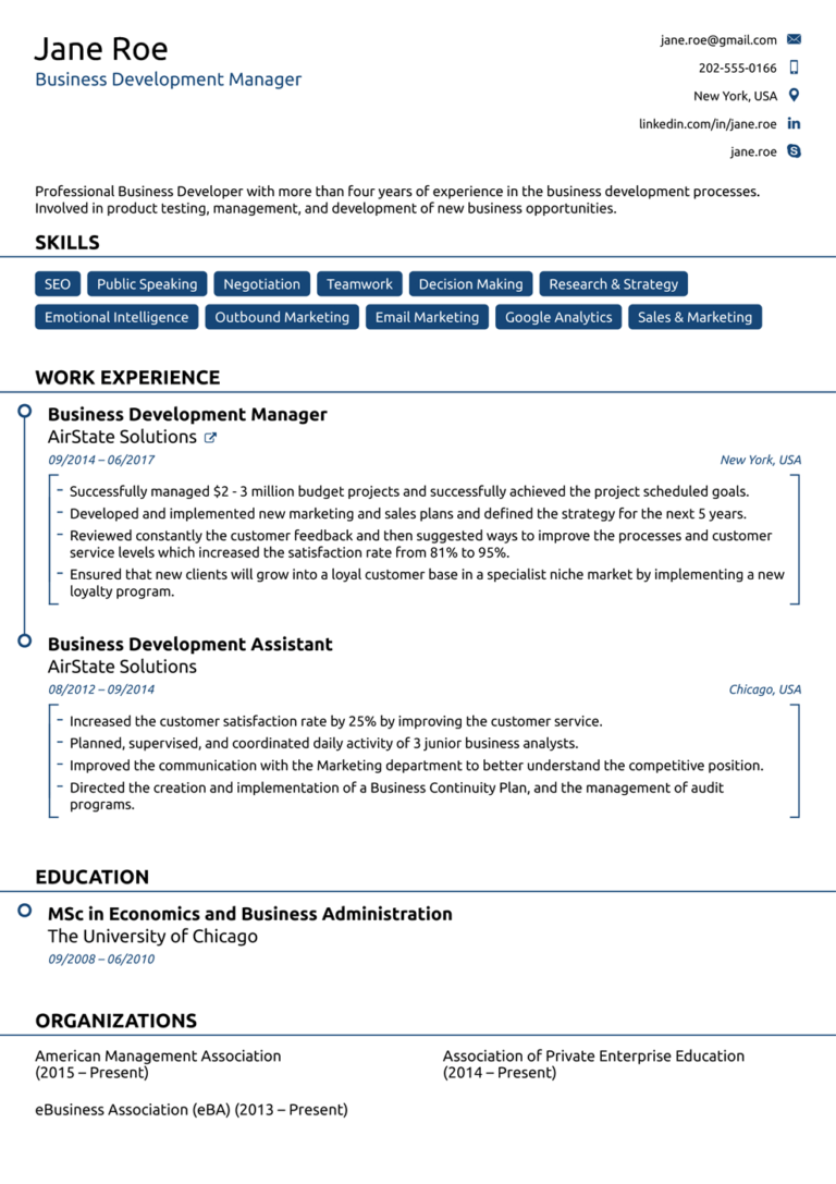 Free Resume Templates For 2020 [Download Now] for Combination Resume ...