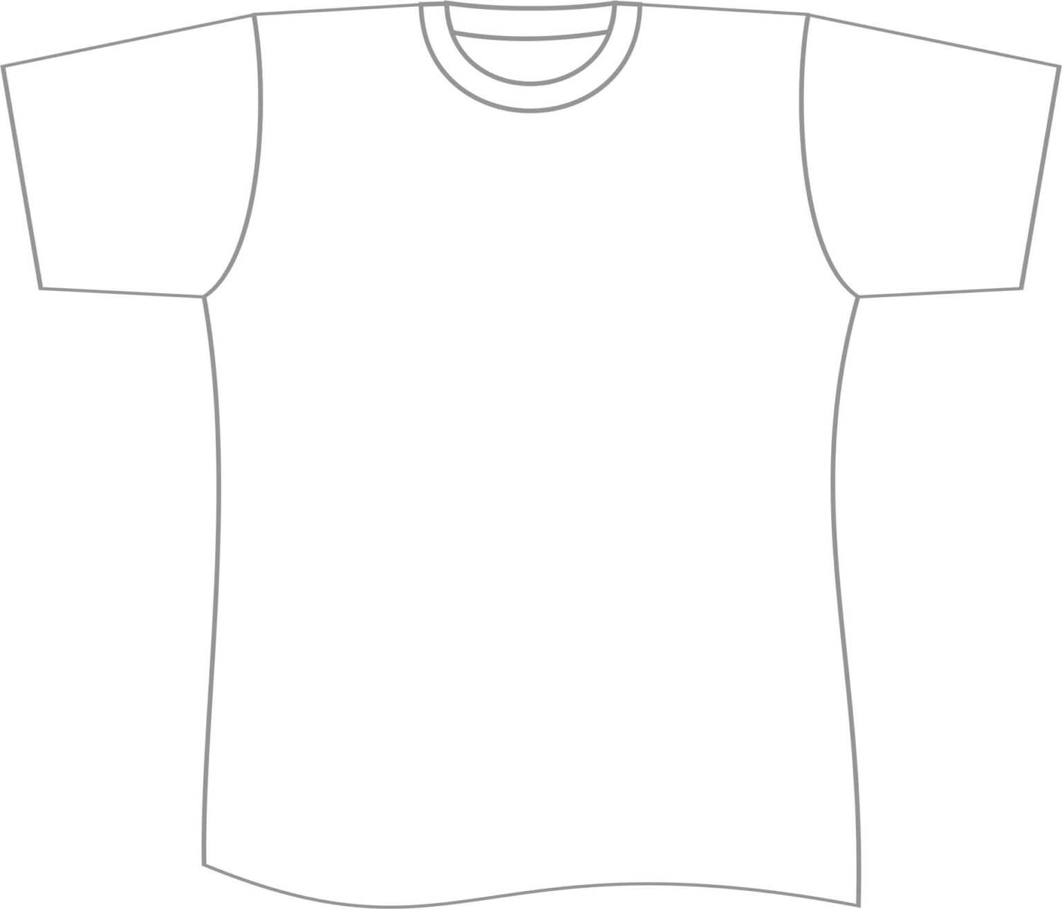 Free T Shirt Template Printable, Download Free Clip Art for Printable ...