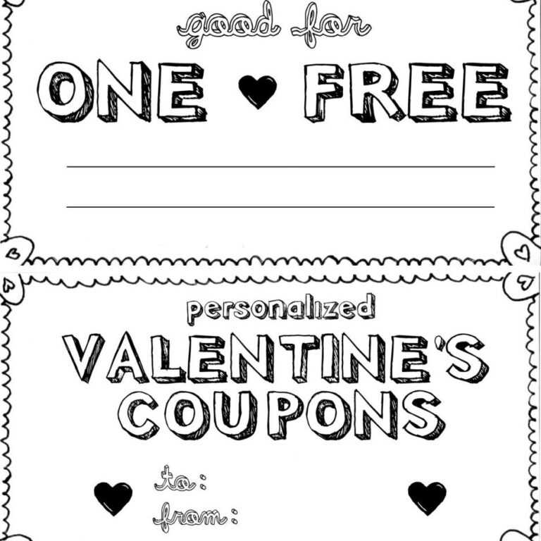 Good For One Free Coupon Template – Calep.midnightpig.co regarding ...