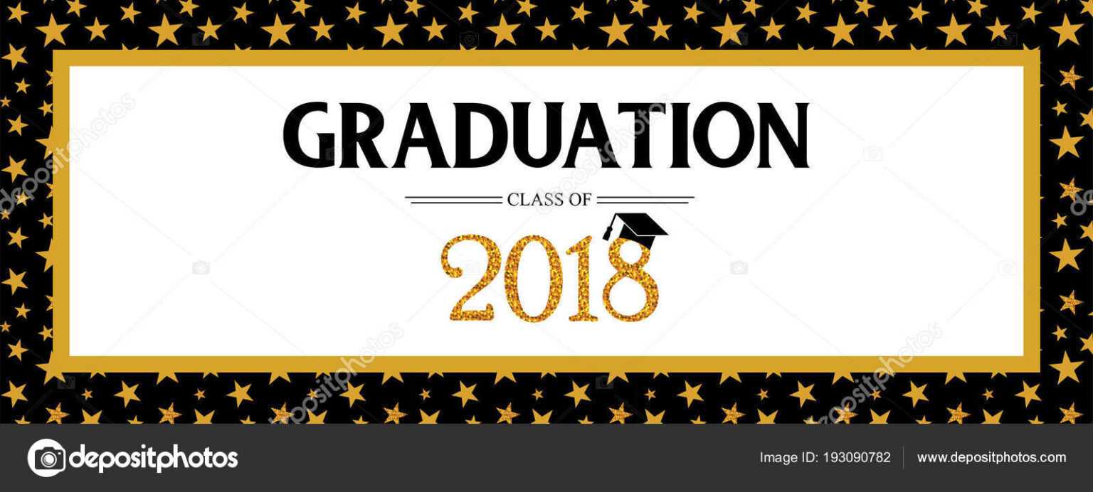 Graduation Banner Template – Dalep.midnightpig.co throughout Graduation ...