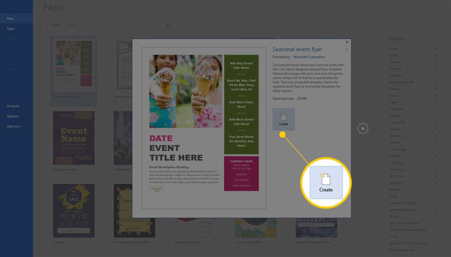 How To Make A Flyer On Word for Templates For Flyers In Word – Creative ...