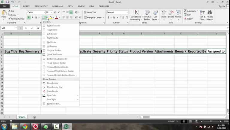 How To Write Defect Report Template In Excel throughout Bug Report ... How To Write Defect Report Template In Excel throughout Bug Report ...