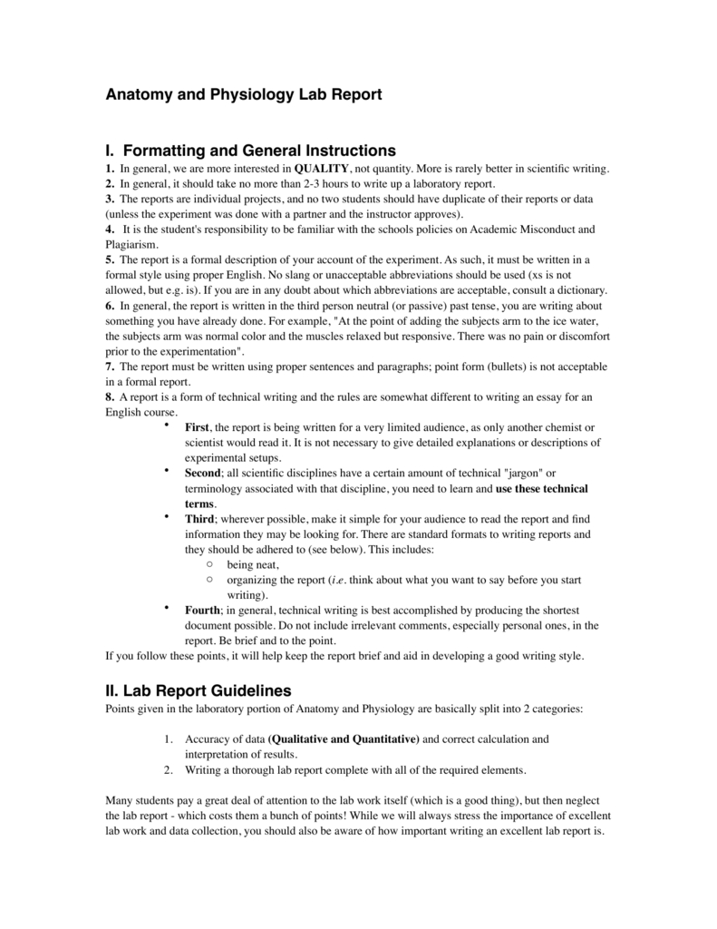 Lab Report Example – Dalep.midnightpig.co with Physics Lab Report ...