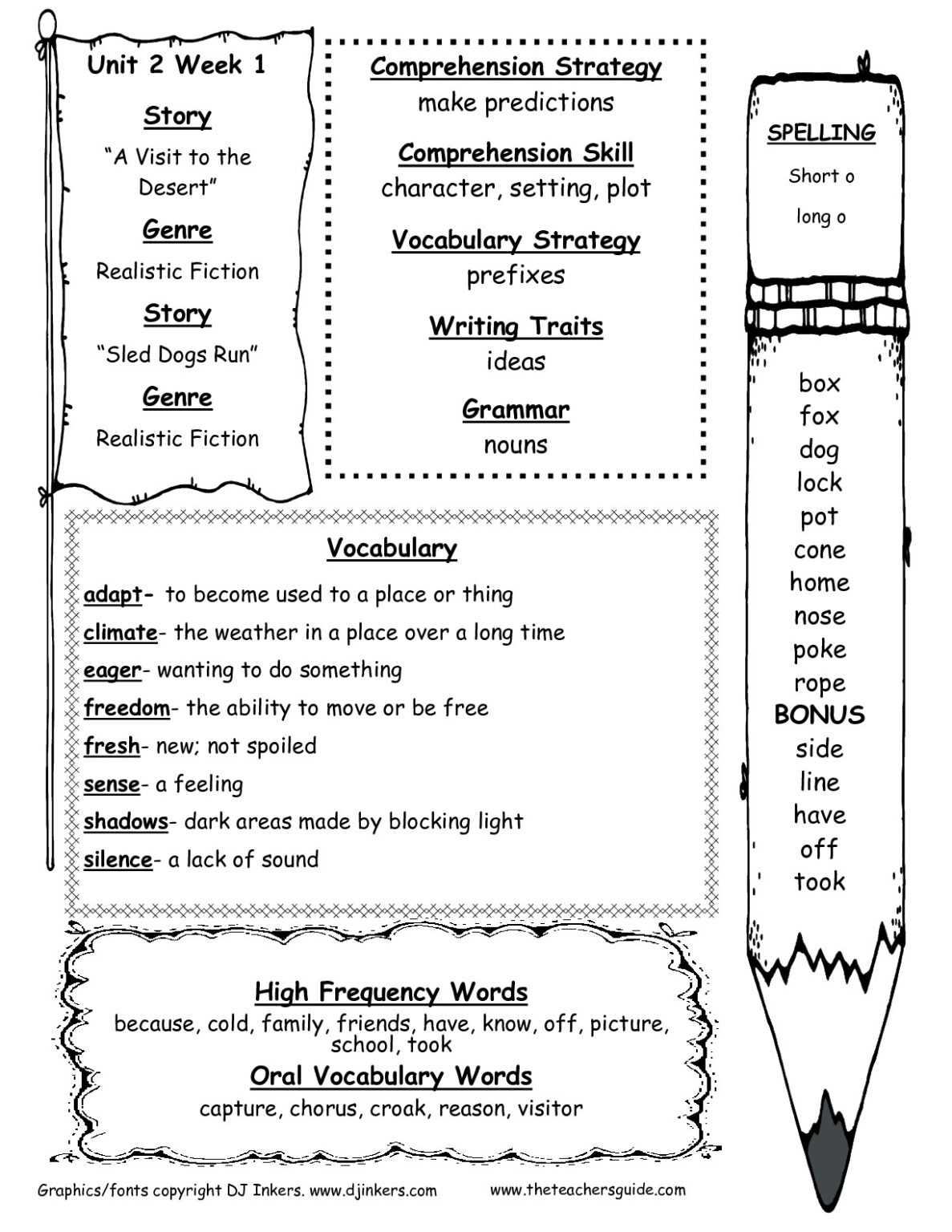 Mcgraw-Hill Wonders Second Grade Resources And Printouts intended for ...