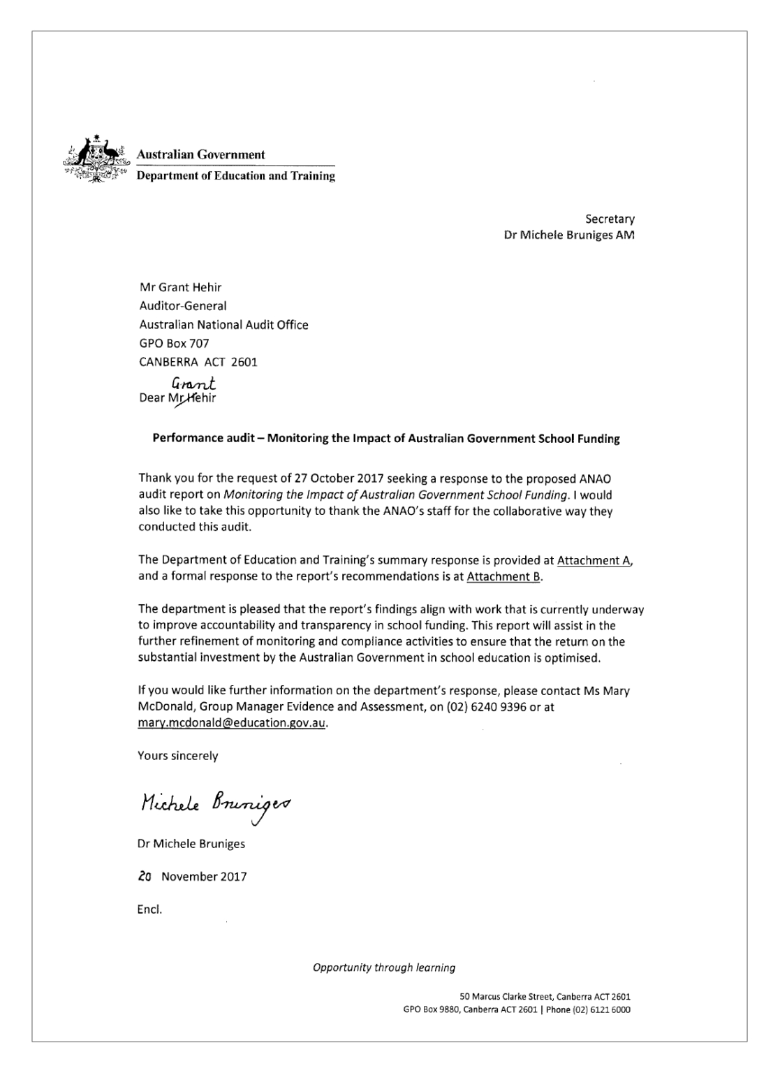 Monitoring The Impact Of Australian Government School throughout ...