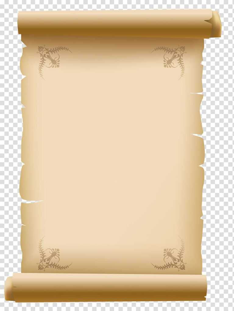 Paper Scroll , Paper Transparent Background Png Clipart intended for ...
