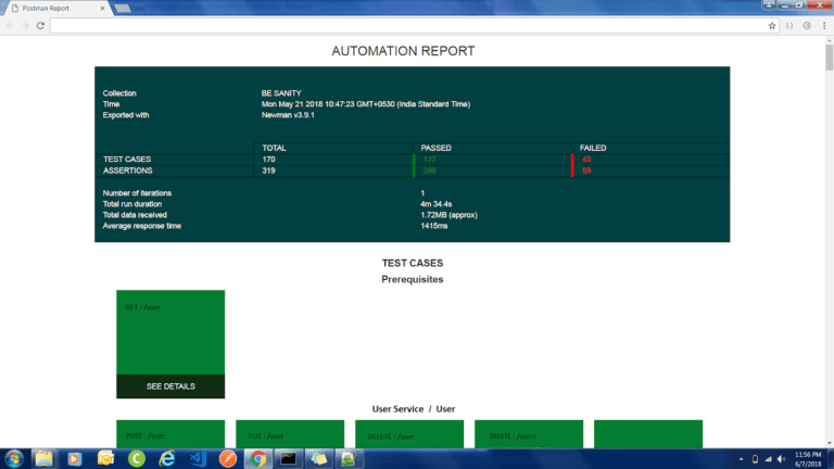 Postman Is Beautiful within Html Report Template Download – Creative ...