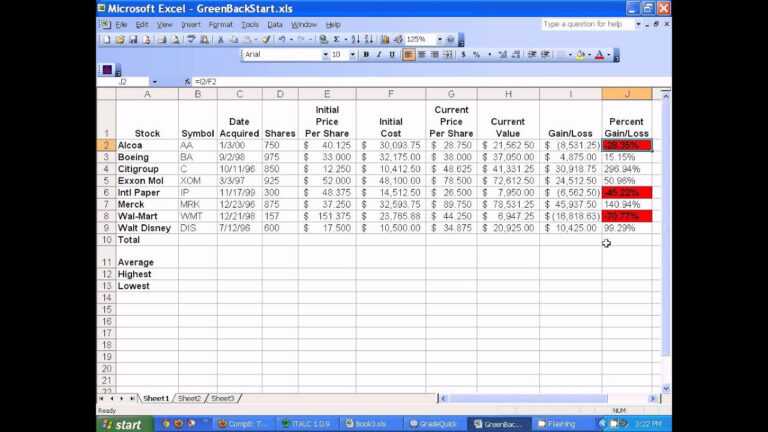 Stock Analysis Spreadsheet Excel Template Maxresdefault Sada inside Stock Report Template Excel ...