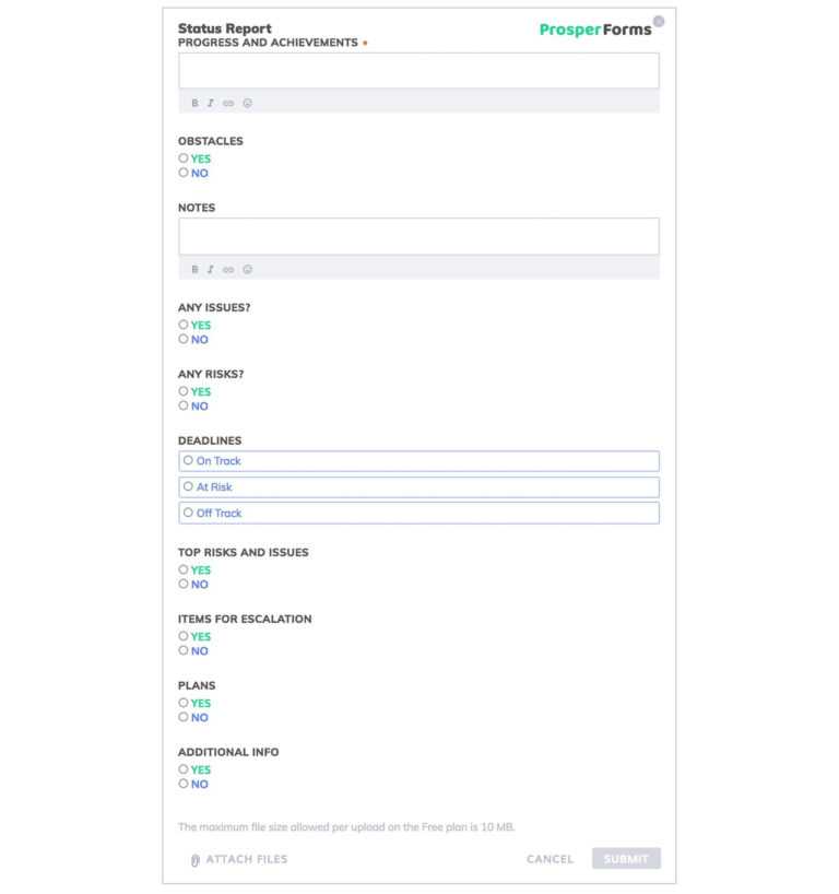 The Best Example Of Implementation Status Report | Free for ...