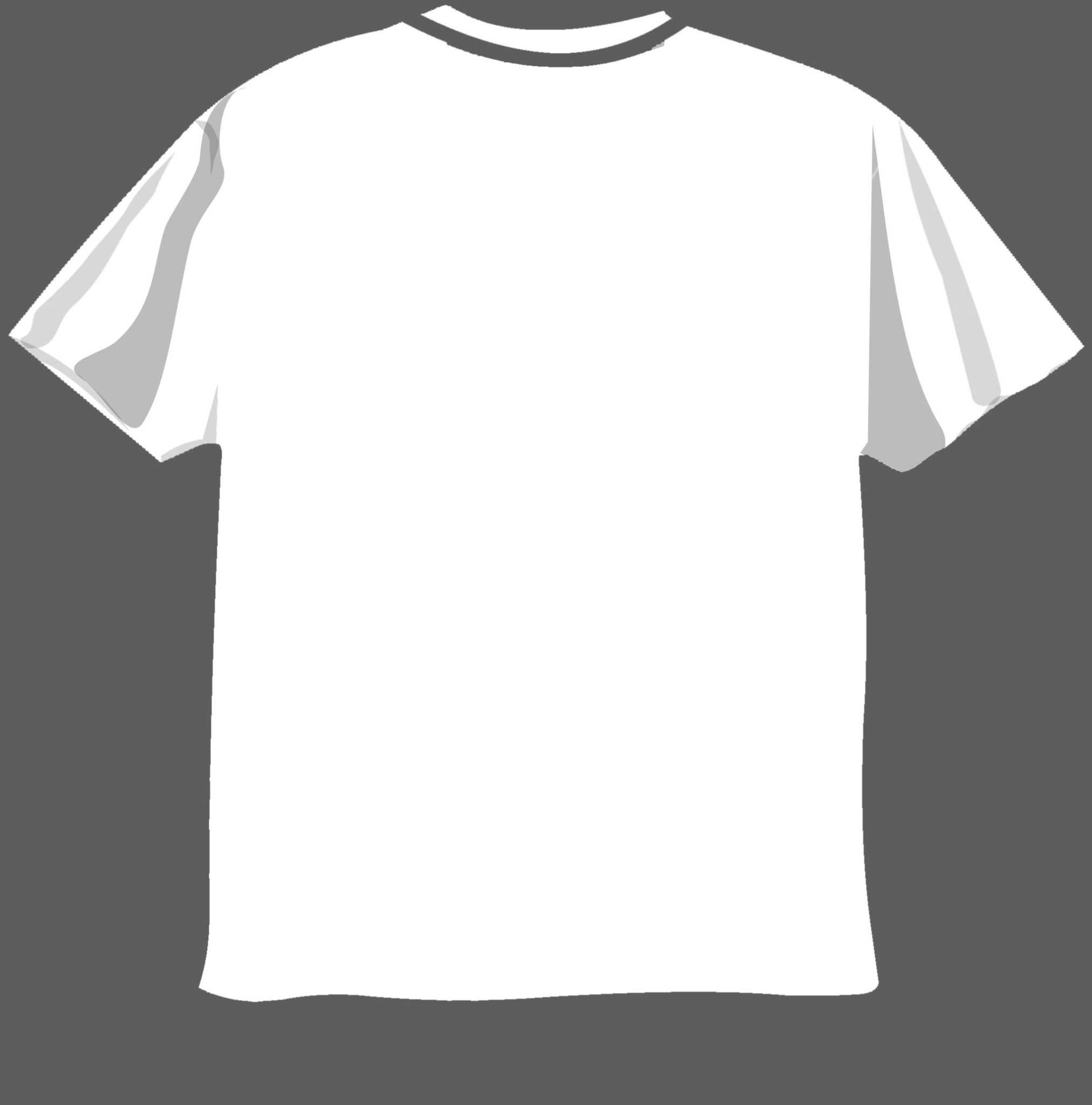 Free T-Shirt Template, Download Free Clip Art, Free Clip Art regarding ...