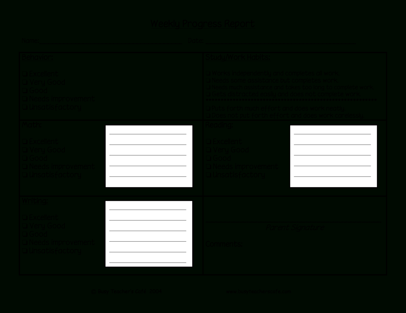 Weekly Student Behavior Report Templates At Within Behaviour Report weekly-student-behavior-report-templates-at-within-behaviour-report